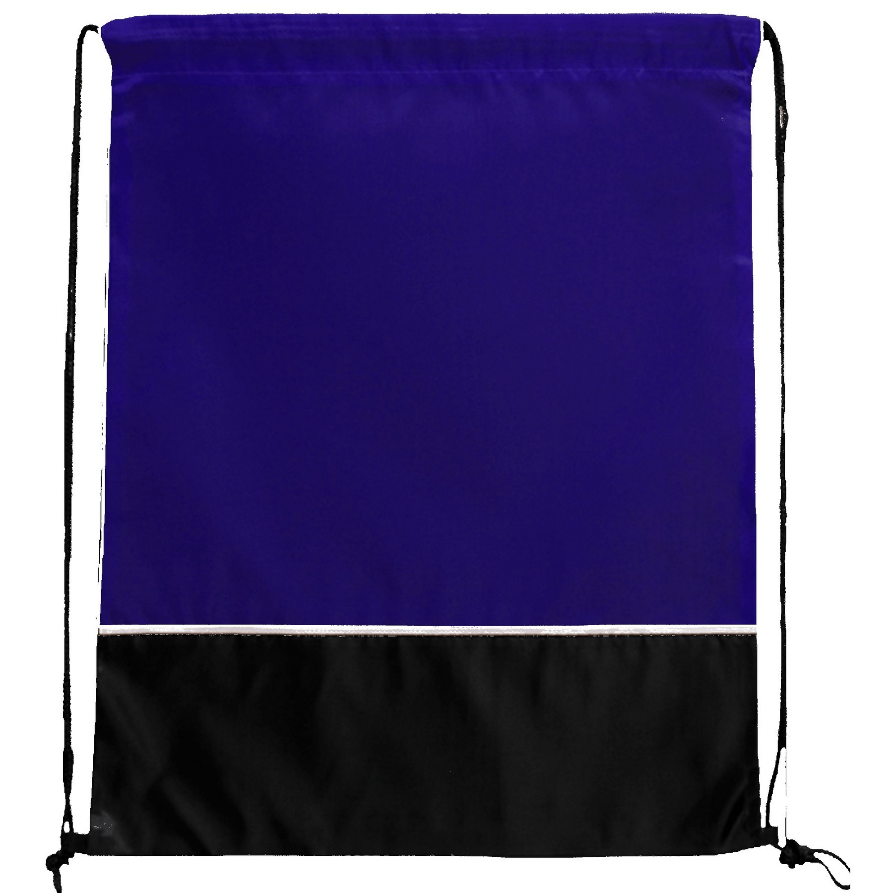 Two Tone Classic Drawstring Tote Bags | Objetos Promocionales